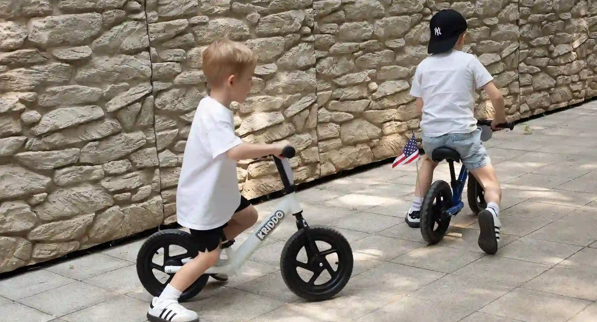 From Wobbles to Winners: The Joy of Balance Bike Racing for Kids – KRIDDO